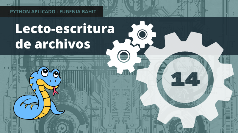 Manejo y manipulación de archivos - Python Aplicado Manejo y manipulación de archivos - Python Aplicado