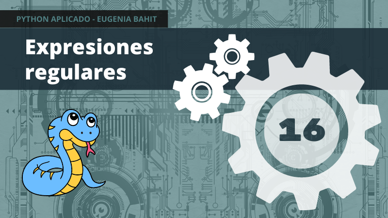 Expresiones regulares - Python Aplicado